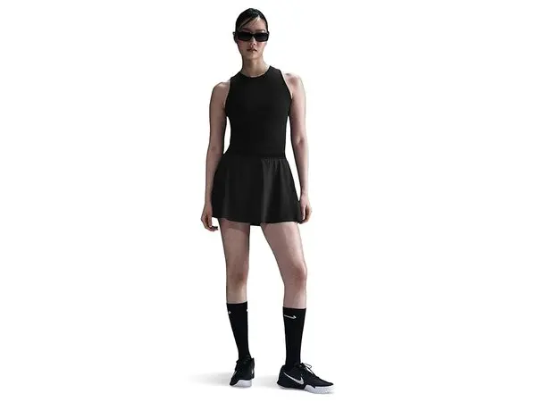 Nike Court Advantage Dri-fit Short Tennis Skirt - Black