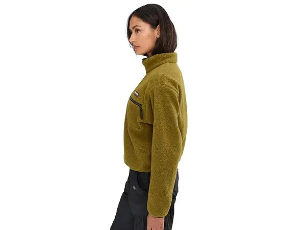 Columbia Cropped 1/2 Snap Fleece - Green