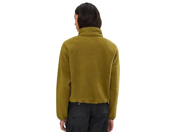Columbia Cropped 1/2 Snap Fleece - Green