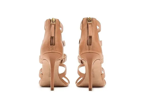 Vince Camuto Azelie Caged Stiletto Sandals - Brown