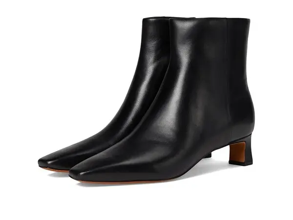 Vince Harlan Zip Short Boots - Black