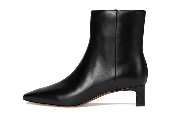 Vince Harlan Zip Short Boots - Black