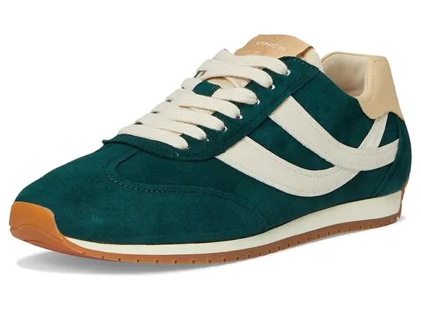 Vince Oasis Runner-w Suede Lace-up Sneakers - Bone