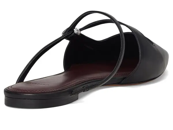 Vince Gilia Mule Shoes Flat Slip-on With Embellishment