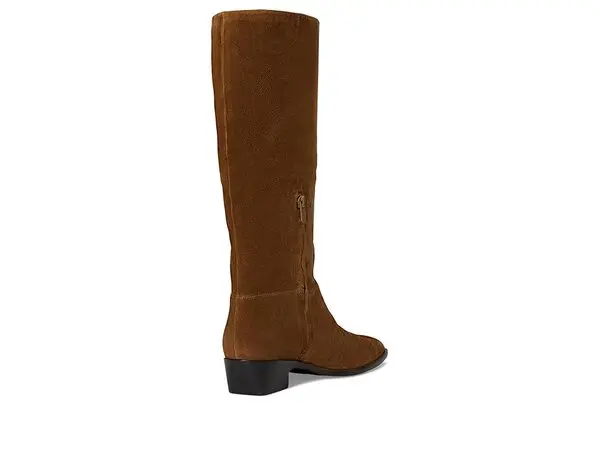 Vince Andes Suede Zip Tall Boots - Tan