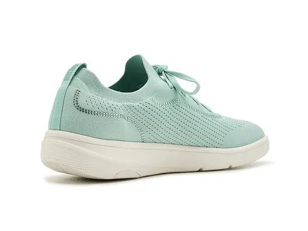 Fitflop Super-q Crystal-trim Knit Slip-on Laced Sneakers - Blue