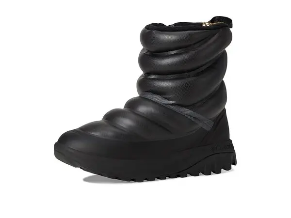 Columbia Snowtrot Peak Ox Ankle Boots - Black