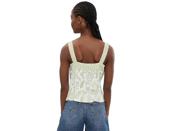 Vince Camuto Button-down Tank Top