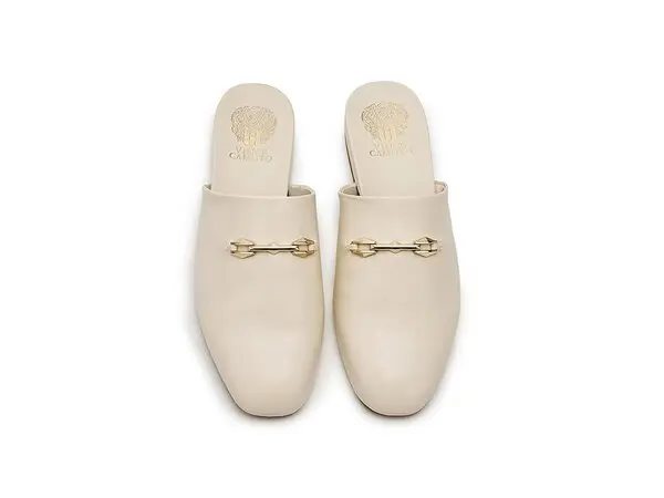 Vince Camuto Macassie Slip-on Flat Mule With Horsebit Detail
