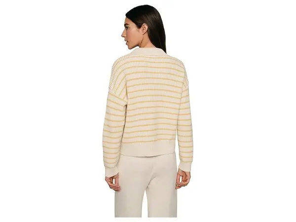 Eberjey Coastal Ctn Polo Pajama Top - Yellow