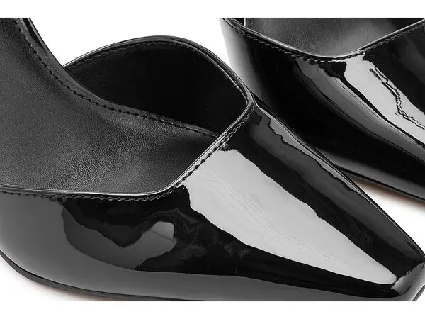 Vince Camuto Galees Ankle Strap Pump Shoes - Black