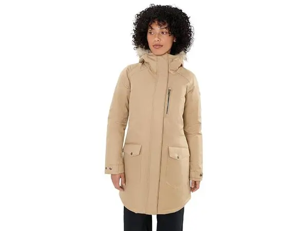 Columbia Suttle Mountain Long Insulated Jacket - Beach