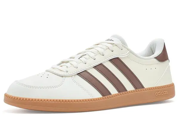 Adidas Breaknet Sleek Leopard Print Sneakers - White