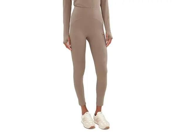 Adidas By Stella McCartney Studio Ruched Leggings - Chalky Brown