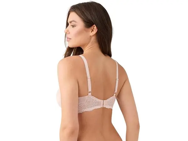 Wacoal Modern Affair Plunge Underwear Bra Bra Rose Dust Angel Wing - Pink