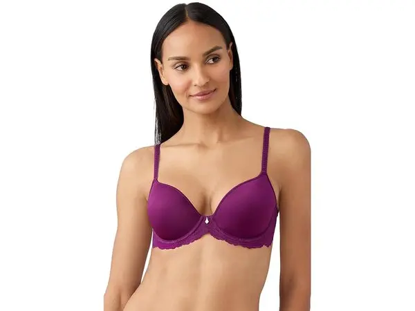 Wacoal Vivid Attraction Contour Bra Bra Dark - Purple