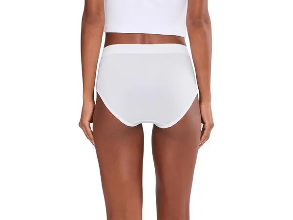 Wacoal B Smooth Natural Brief Panty Underwear Underwear - White