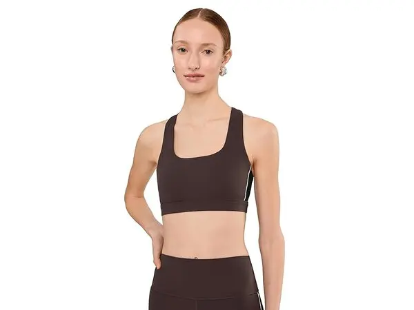 Splits59 Lexi Rigor Medium Support Sports Bra Bra Dark Chocolate