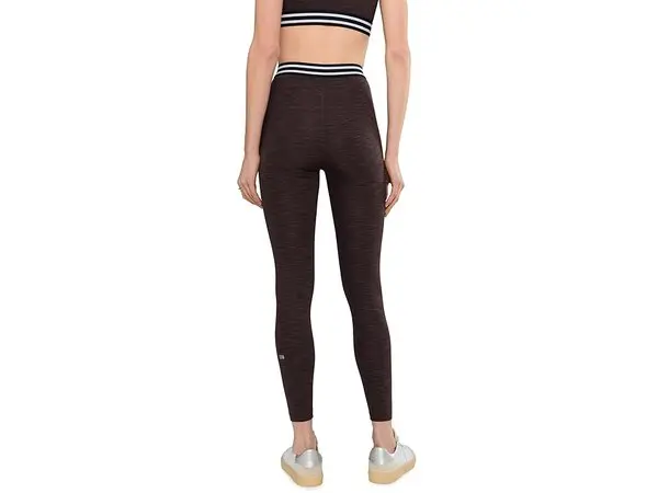 Splits59 Bailey High-waist Active Rib 7/8 Leggings - Brown