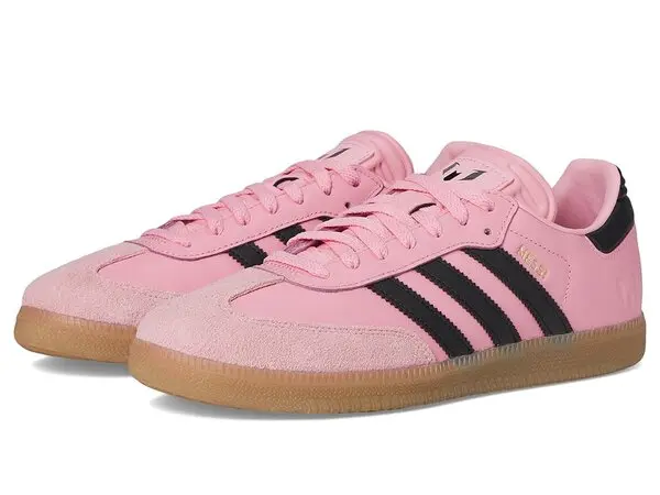 Adidas Samba Messi Lace-up Sneakers - Black