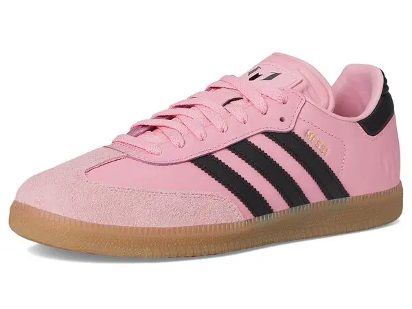 Adidas Samba Messi Lace-up Sneakers - Black