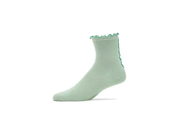 UGG Karsyn Lettuce Edge Quarter Ii Socks - Green
