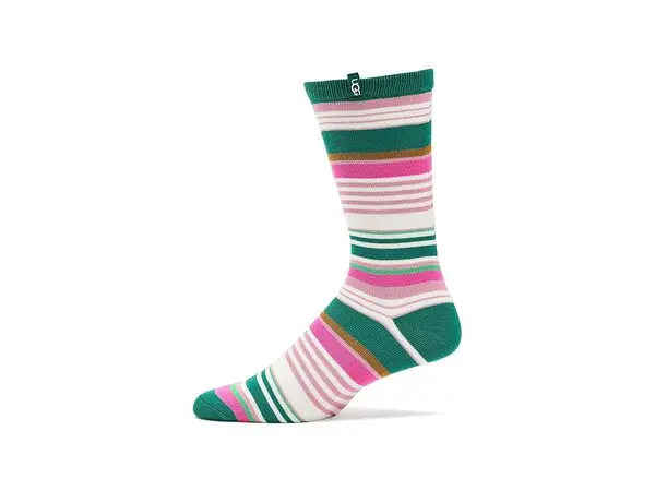 UGG Kashton Crew Socks With Colorful Stripes - Multi