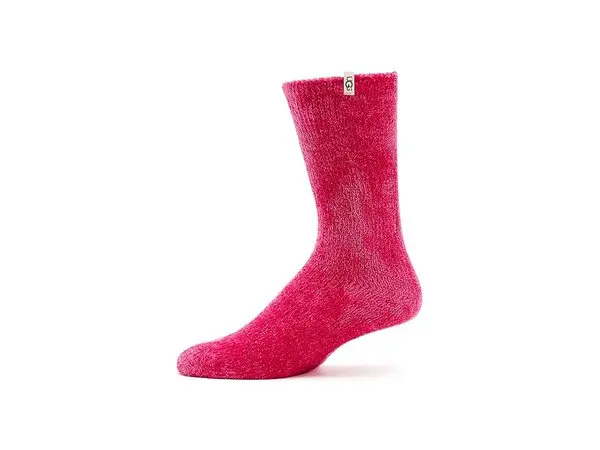 UGG Leda Cozy Love Crew Socks - Red