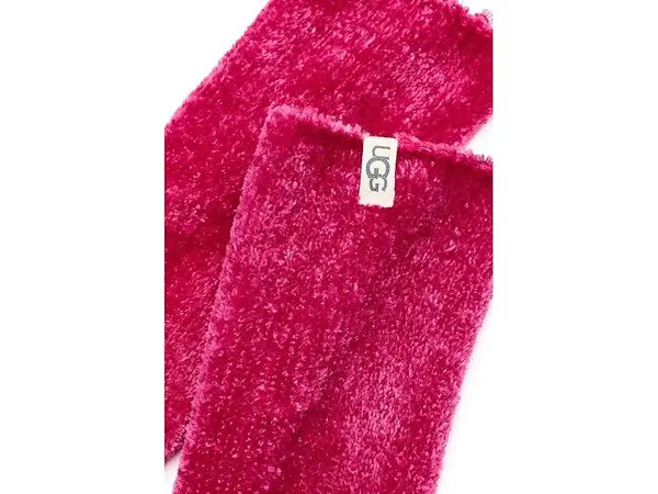 UGG Leda Cozy Love Crew Socks - Red