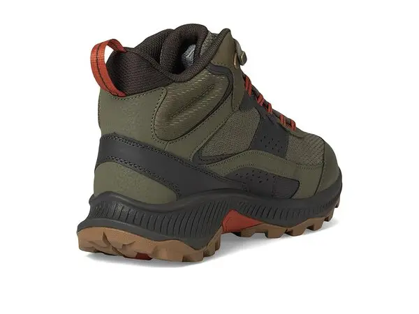 Merrell Speed Strike 2 Mid Waterproof Athletic Shoes - Olive