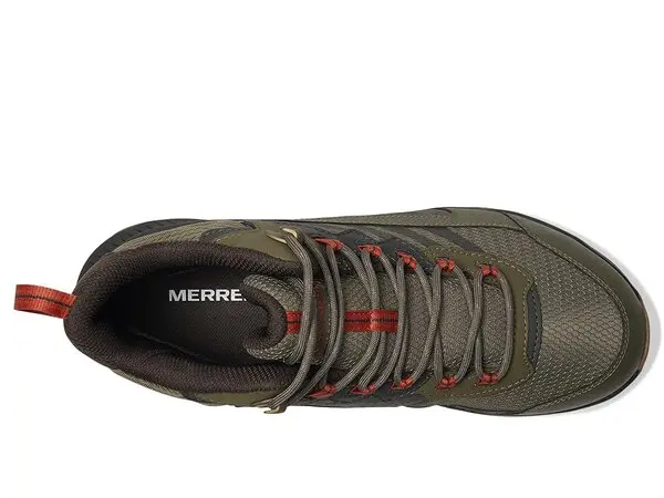 Merrell Speed Strike 2 Mid Waterproof Athletic Shoes - Olive