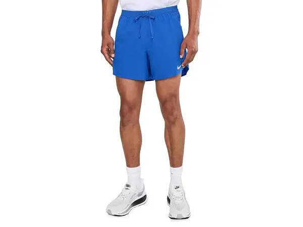 Nike Dri-fit Stride Brief-lined Shorts - Hyper Royal/reflective Silver