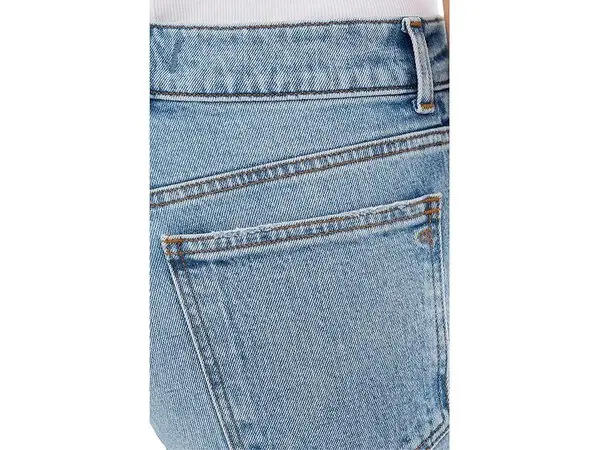 Madewell Sh Longline Straight Jeans In Raebrook Wash