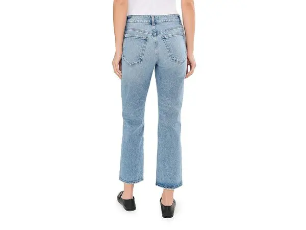 Madewell Sh Longline Straight Jeans In Raebrook Wash