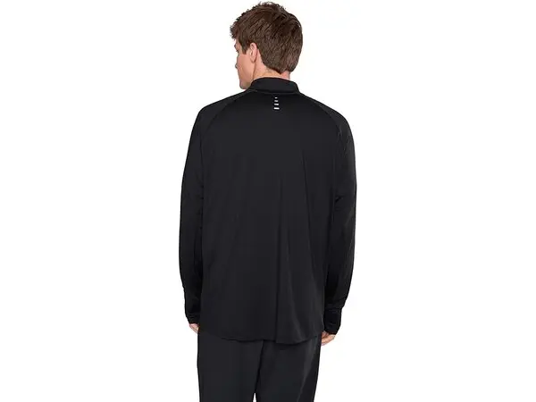 Nike Stride Dri-fit 1/4-zip Running Top Workout Light Crimson/reflective Silver - Black