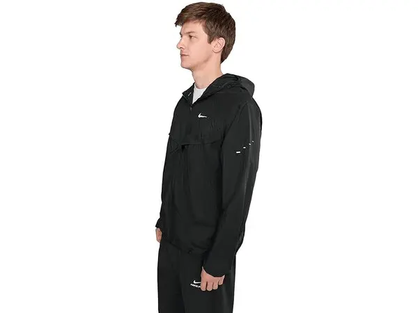 Nike Stride Repel Uv Running Jacket - Black