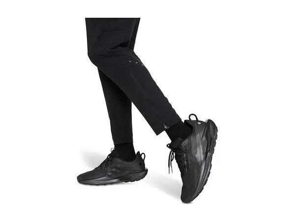 Nike Stride Dri-fit Woven Running Pants Workout Smoke Grey/reflective Silver - Black