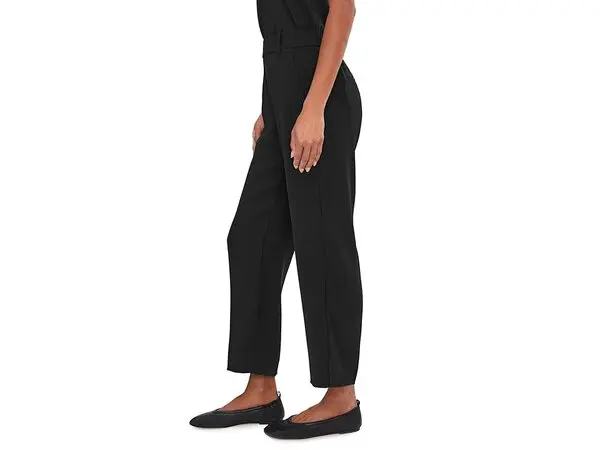 Vince Mid-rise Tapered Pull-on Pants - Black