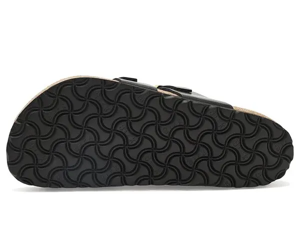 BIRKENSTOCK Mayari Dressy Leather Sandals - Black