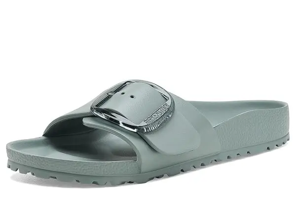 BIRKENSTOCK Madrid Big Buckle Eva Slides - Gray