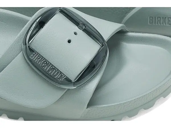 BIRKENSTOCK Madrid Big Buckle Eva Slides - Gray
