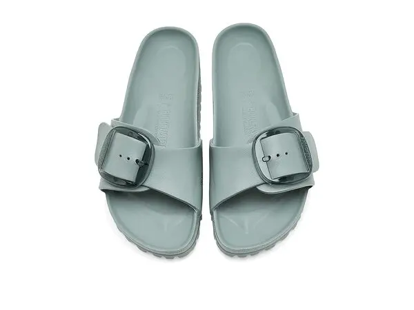 BIRKENSTOCK Madrid Big Buckle Eva Slides - Gray