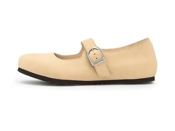 BIRKENSTOCK Santa Clarita Flat Mary Jane Shoes - Brown