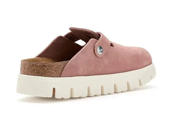 BIRKENSTOCK Boston Chunky Platform Clog Mules - Pink