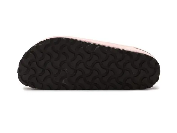 BIRKENSTOCK Naples Suede Clogs - Pink