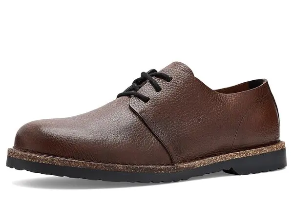 BIRKENSTOCK Uppsala Low Lace Up Leather Shoes - Chocolate