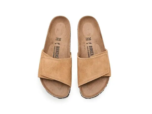 BIRKENSTOCK Sylt Suede Dress Sandals - Pink