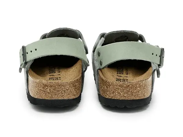 BIRKENSTOCK Tokio Suede Clog - Gray
