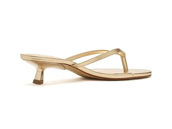Schutz Carolyn Kitten Heel Thong Sandals - Multi