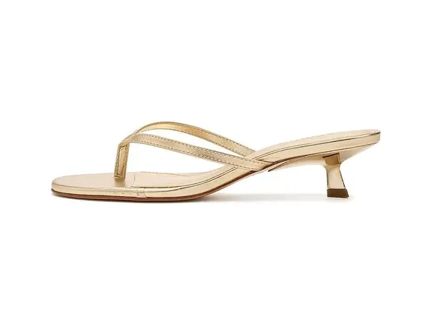 Schutz Carolyn Kitten Heel Thong Sandals - Multi
